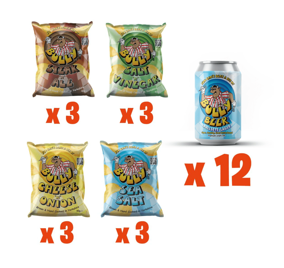 Bully Crisps & Beer Bundles – Bully Snacks & Beers